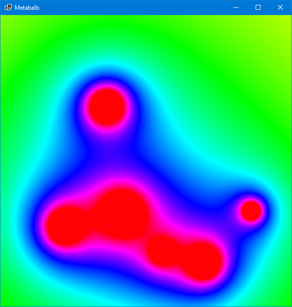 GitHub - morphx666/Metaballs: Sample implementation of a 2D Isosurface (metaballs)
